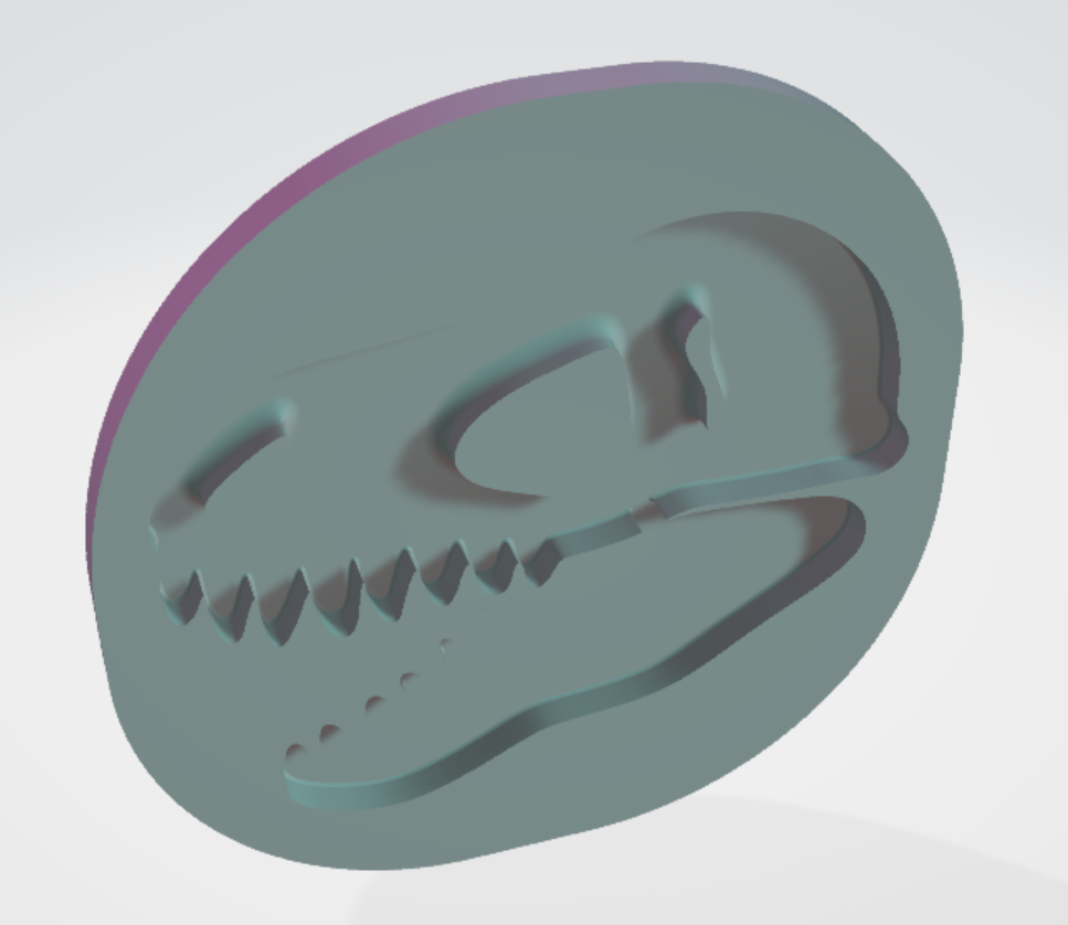 T Rex Skull Mold by -Nerf-Herder- | Download free STL model ...