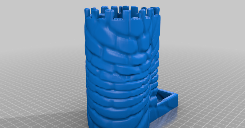 Dice Tower - Low Res by -Nerf-Herder- | Download free STL model ...