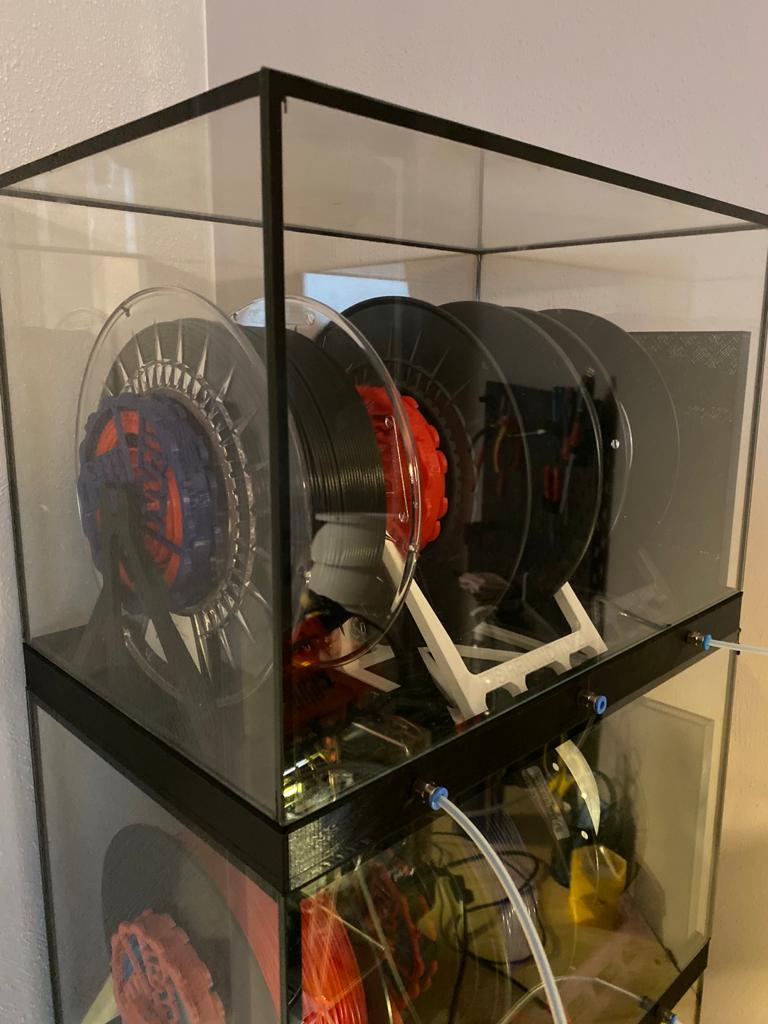 Filament Dry Spool Rewind Box for MMU +(Remix) by M_Key | Download free ...