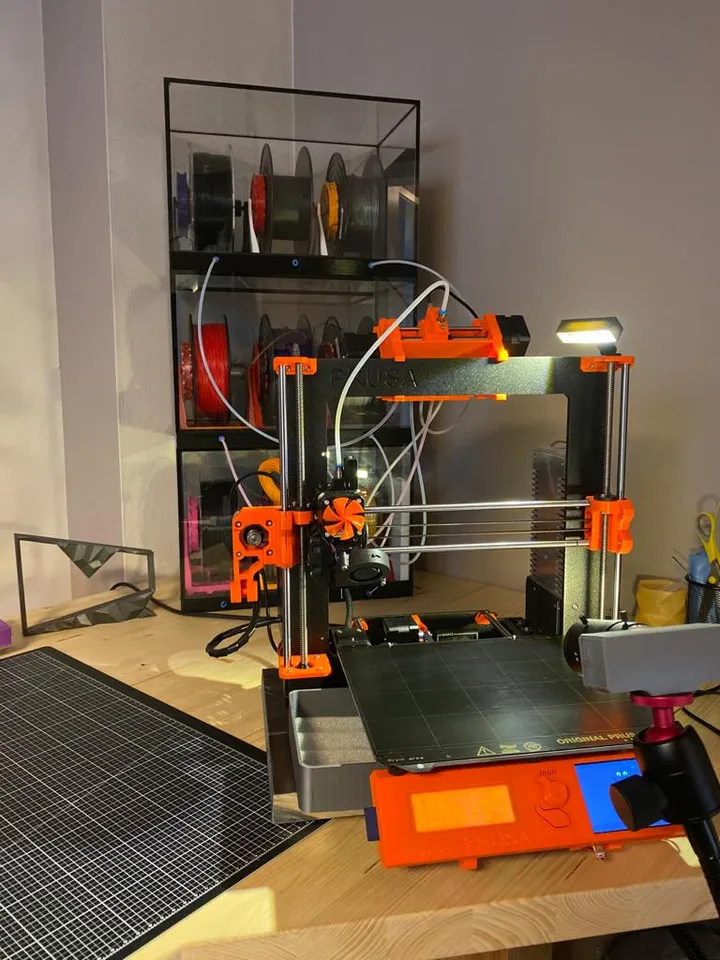 Filament Dry Spool Rewind Box for MMU +(Remix) by M_Key | Download free ...