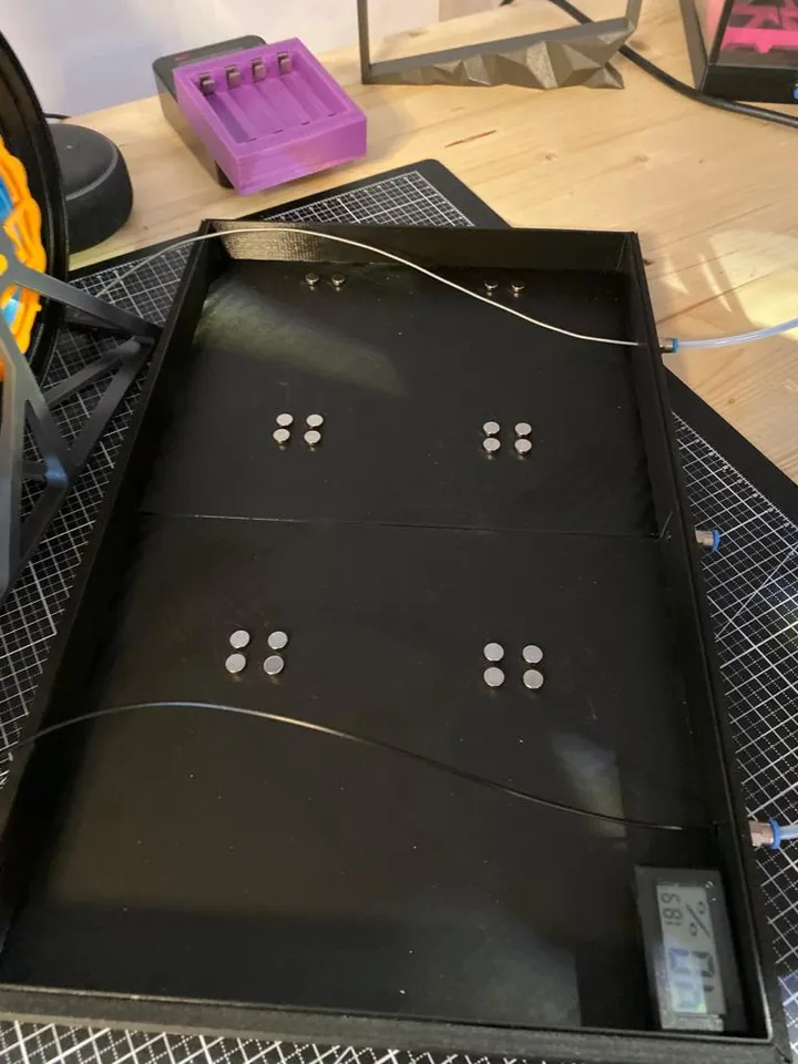 Filament Dry Spool Rewind Box for MMU +(Remix) by M_Key | Download free ...