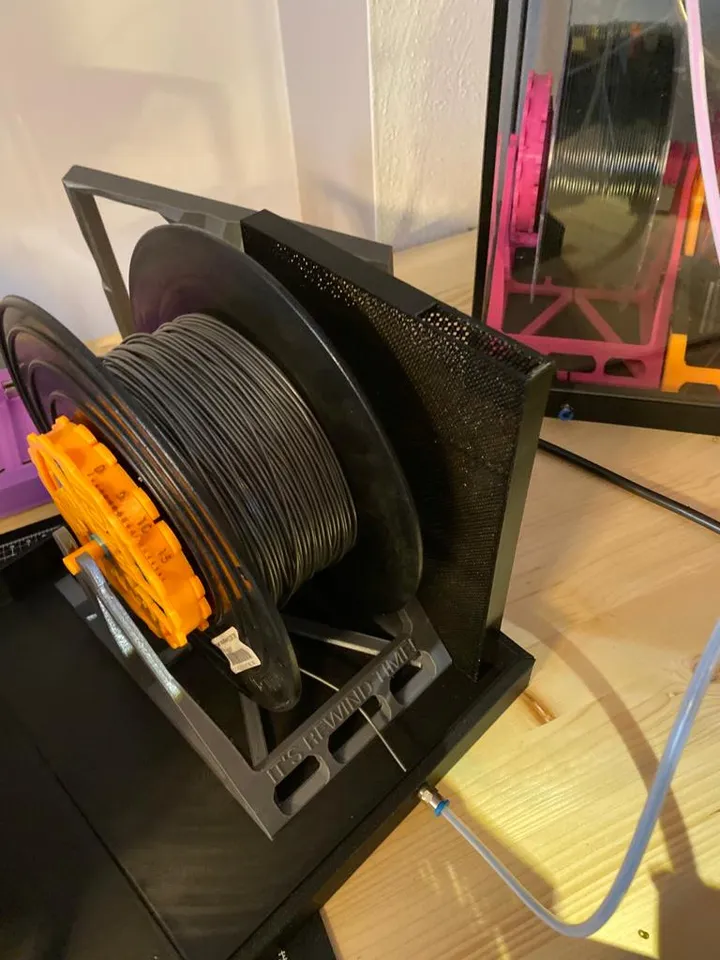 Filament Dry Spool Rewind Box for MMU +(Remix) by M_Key | Download free ...