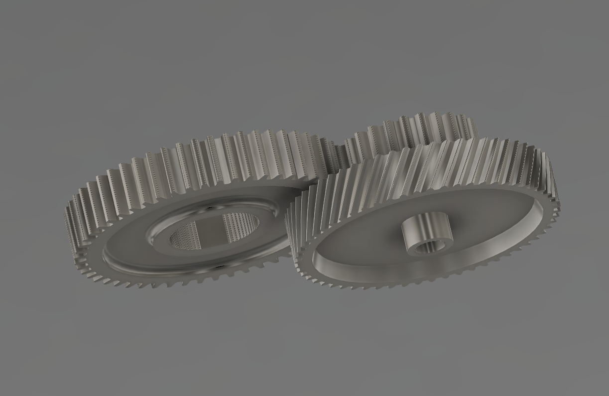 Helicoidal Gears by 3D a medida | Download free STL model | Printables.com