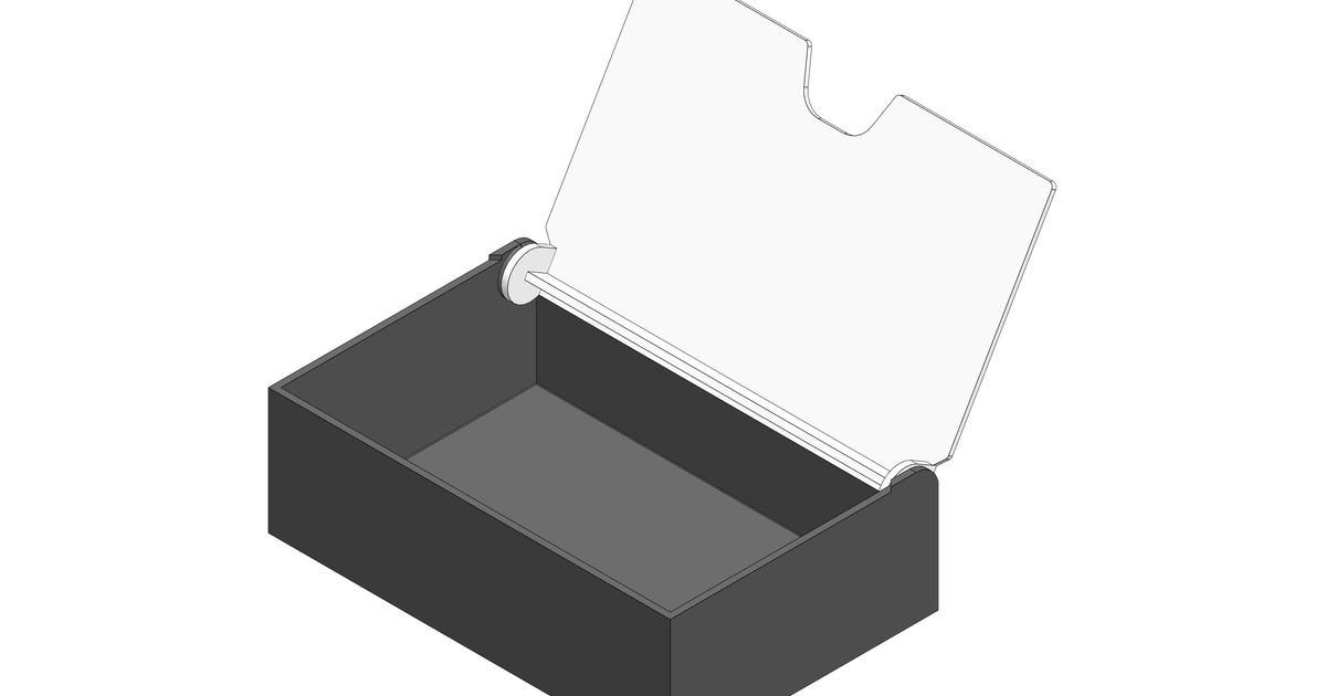 [BaBo] insert box with lid by Willi | Download free STL model ...