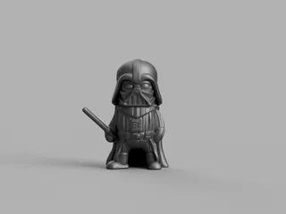 Mini Vader by Wekster | Download free STL model | Printables.com