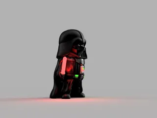 Mini Vader by Wekster | Download free STL model | Printables.com
