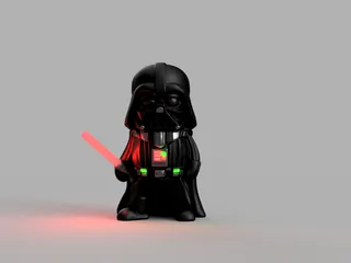 Mini Vader by Wekster | Download free STL model | Printables.com