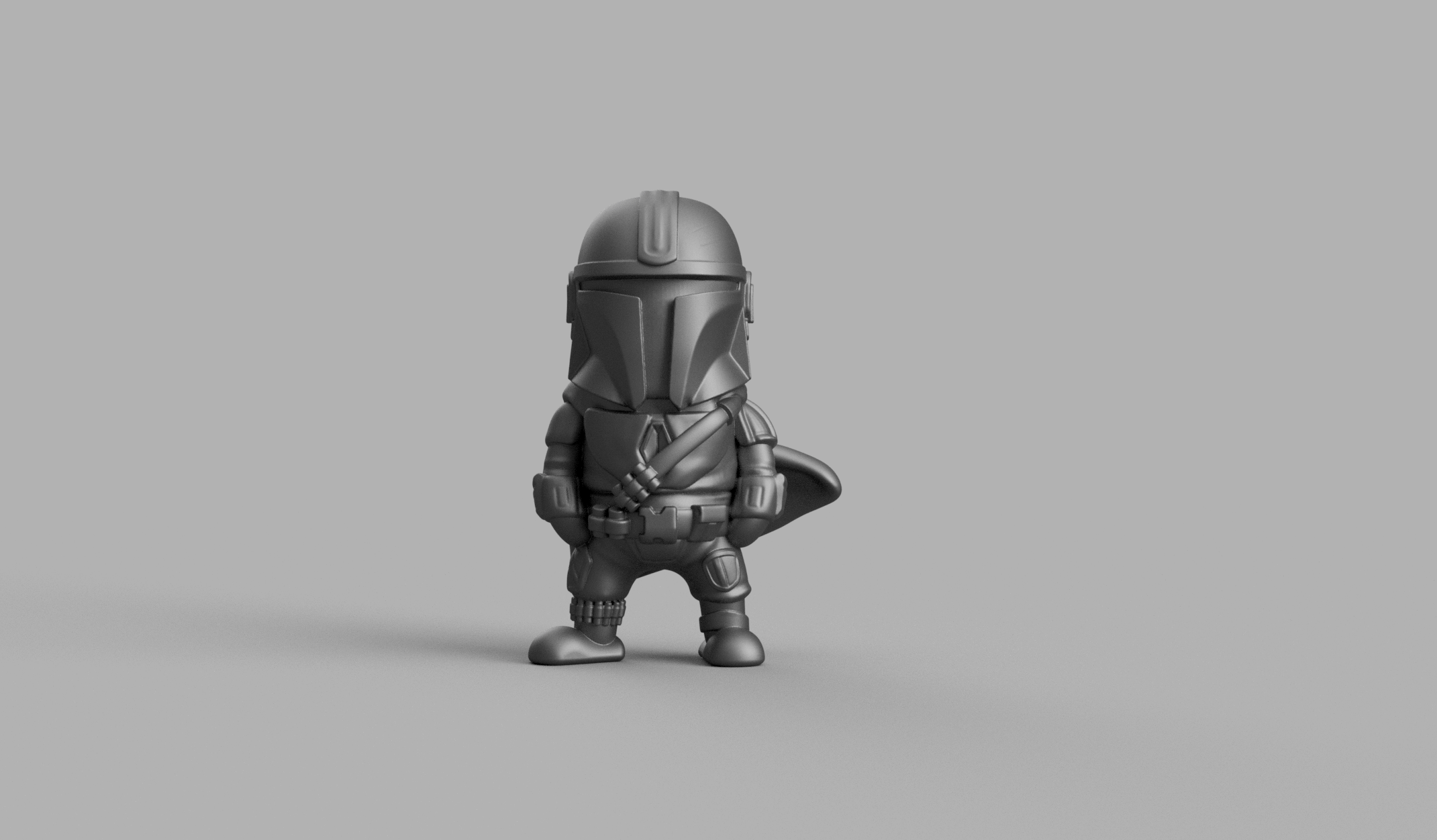 Mini Mandalorian by Wekster | Printables Store