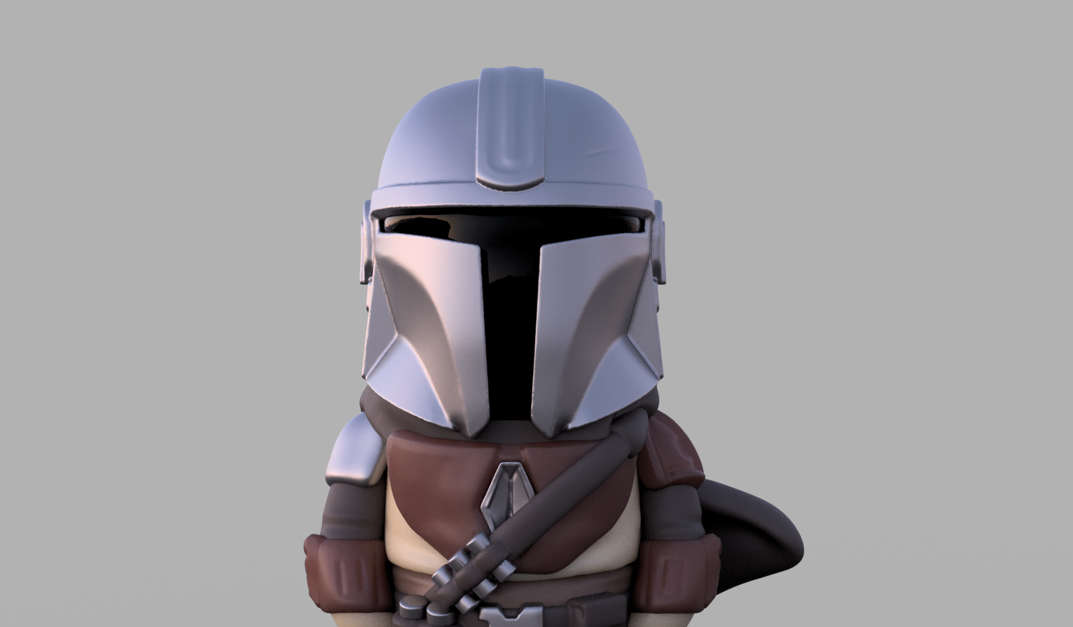 Mini Mandalorian by Wekster | Printables Store
