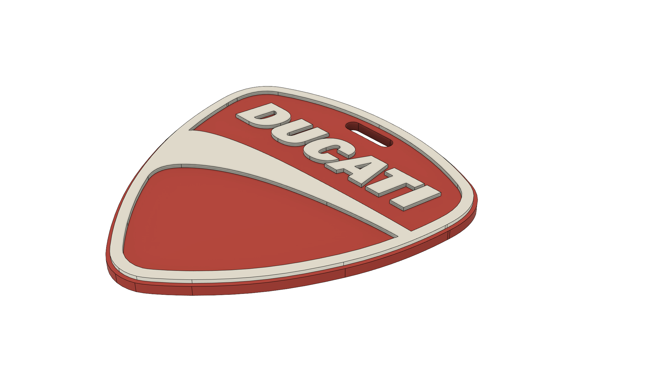 Ducati KeyRing by Andy Pandy Designs | Download free STL model ...