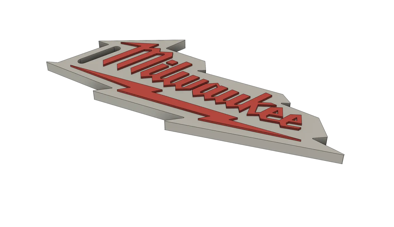 Milwaukee KeyRing by Andy Pandy Designs | Download free STL model ...
