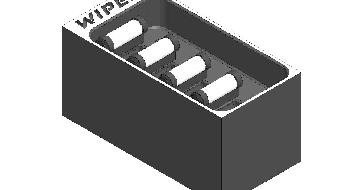 [BaBo] insert wiper 1x2 by Willi | Download free STL model | Printables.com