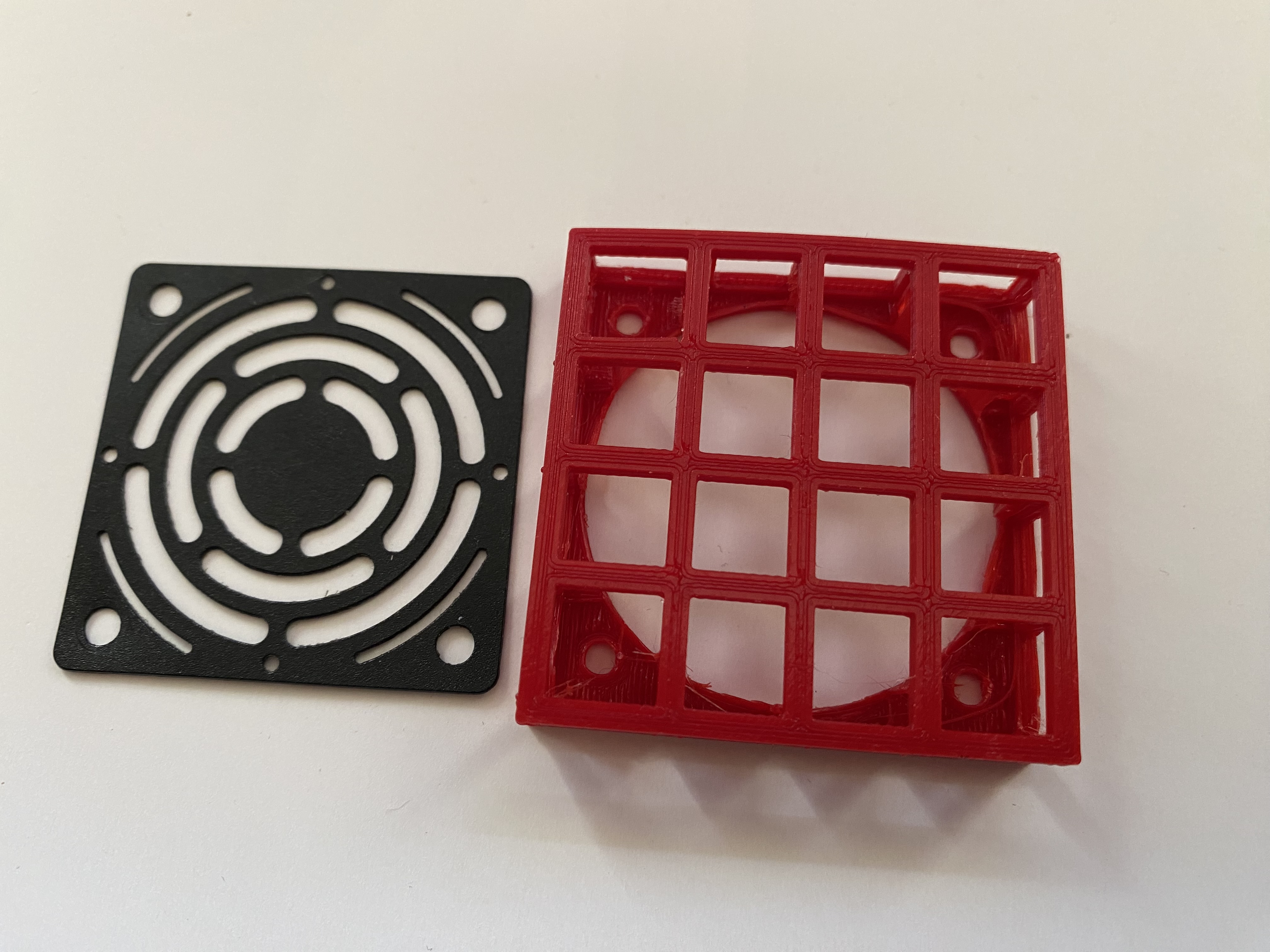 Low noise fan cover for Crazy3DPrint CZ-300 and other 40mm fan printers ...