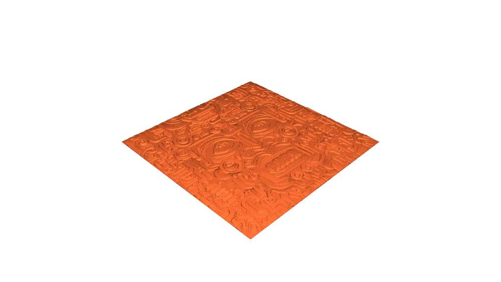 Temple Wall Tile by Archchef | Download free STL model | Printables.com