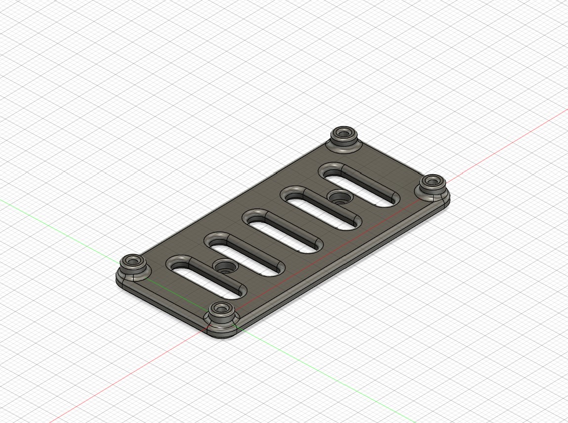 Zero4U Pi USB hub DIN mount for Voron by Crashdown | Download free STL ...