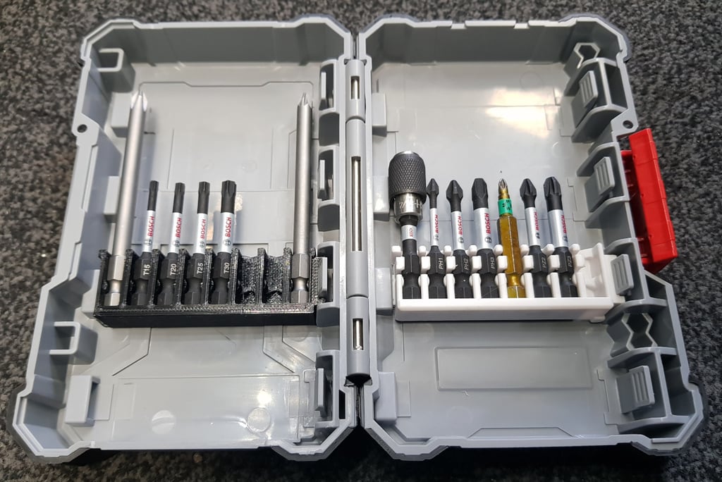 Bosch Pick and Click 50mm bit holder by Cenedd | Download free STL ...