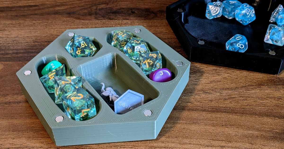 Dice and Miniature Vault by Beiro Falone | Download free STL model ...