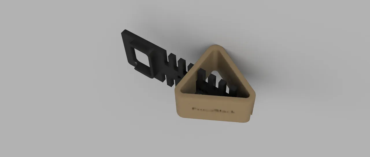 PrusaLock: Your 3D-printed, portable door lock by ahaque | Download ...
