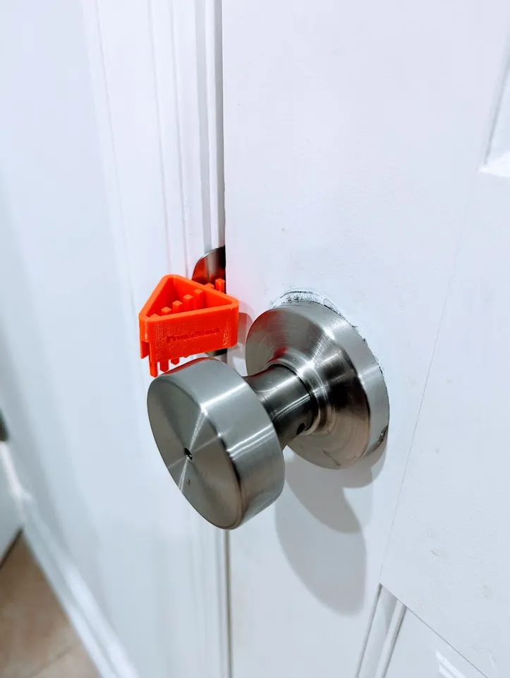 PrusaLock: Your 3D-printed, portable door lock by ahaque | Download ...
