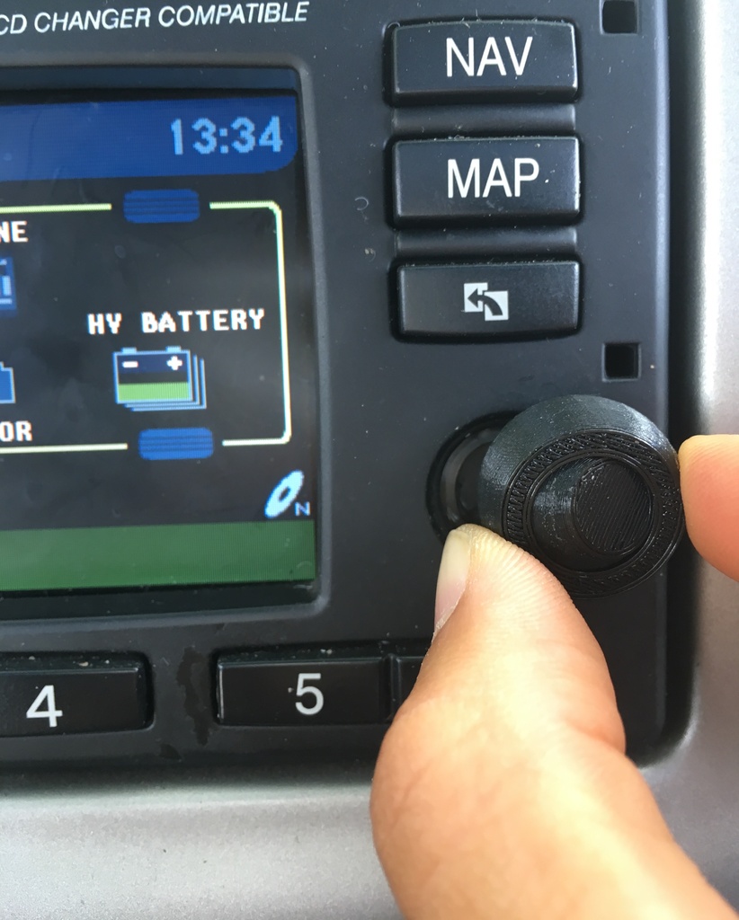 05-07 Ford Escape Head Unit Replacement Joystick Button by ansonl ...