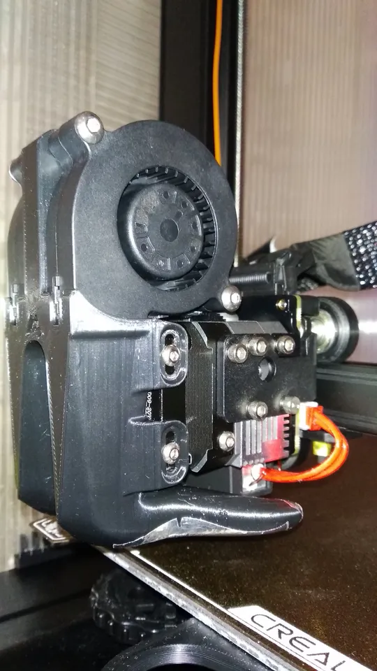TOR, Cooling Duct for Creality Sprite Extruder, Dual 5015 Fans, Ender 3 ...