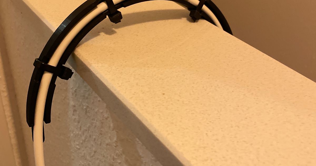 Support / Protection for free hanging network cable installations by ...