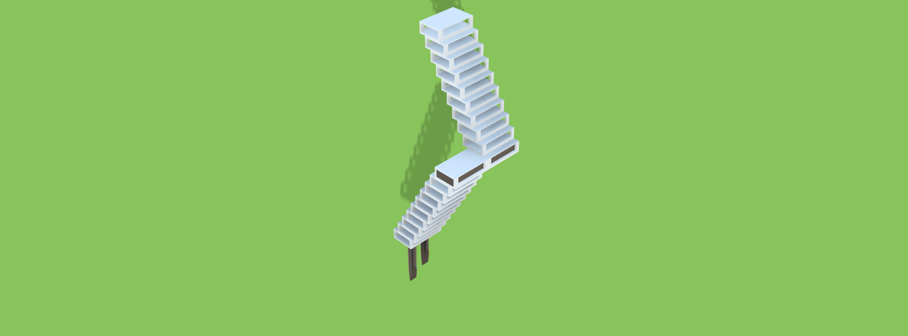 Stairway to haven, modular plant support by Jens | Download free STL ...