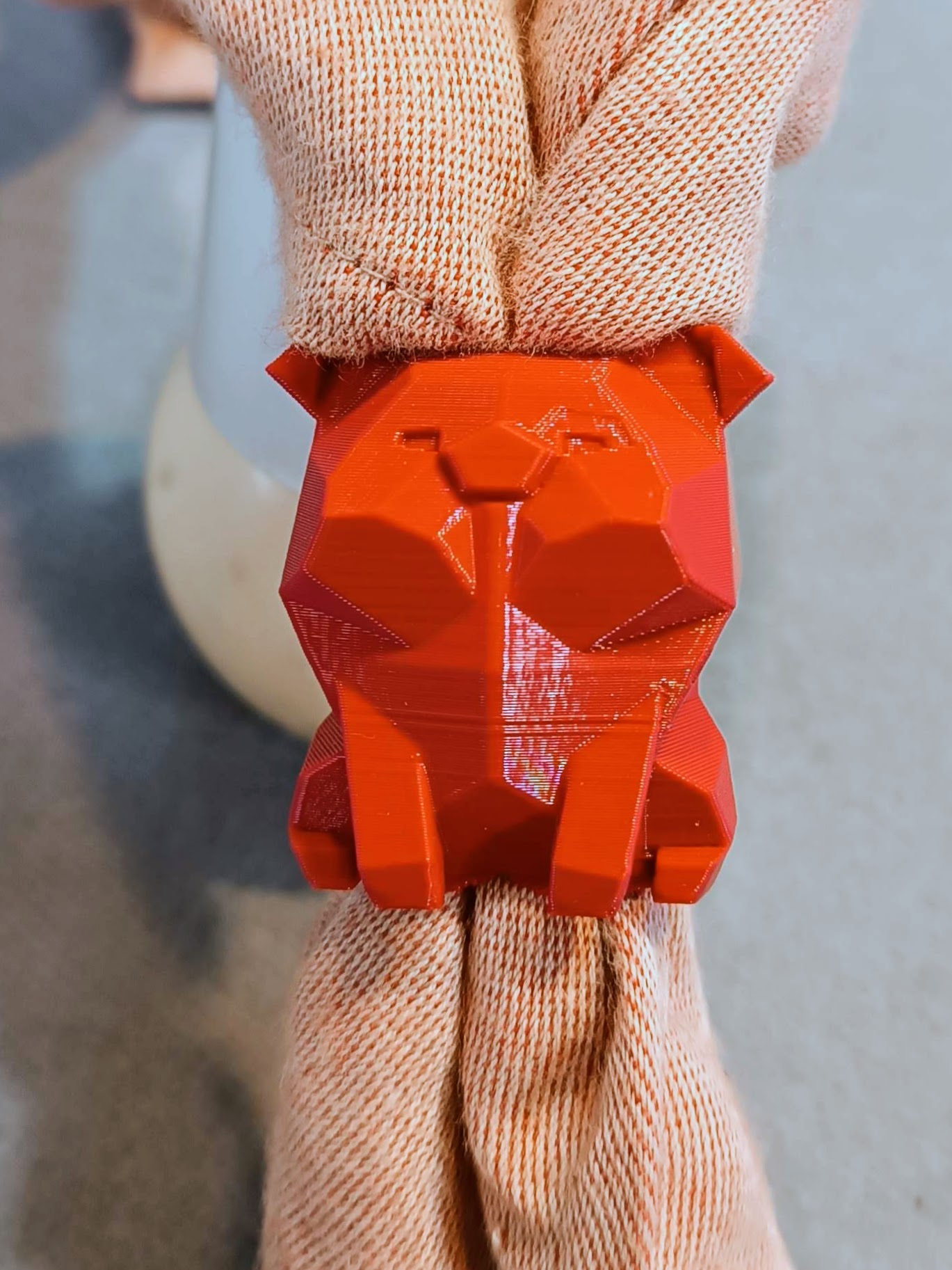 Scout and Guide woogle or scarf ring or neckerchief with waddles low ...