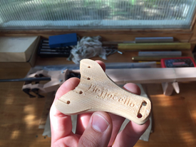 Cello string holder by Miron | Download free STL model | Printables.com