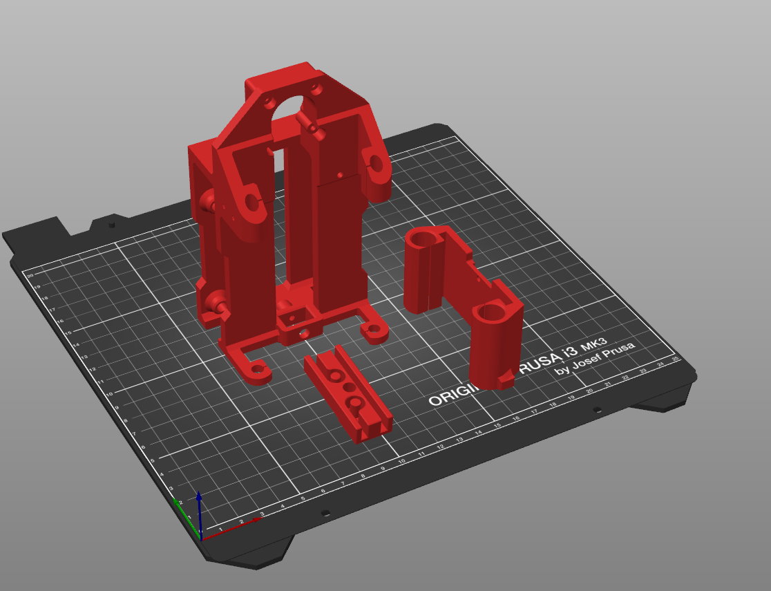 Carriage to allow Z Axis on Laser Cutter by Jorge S | Download free STL ...