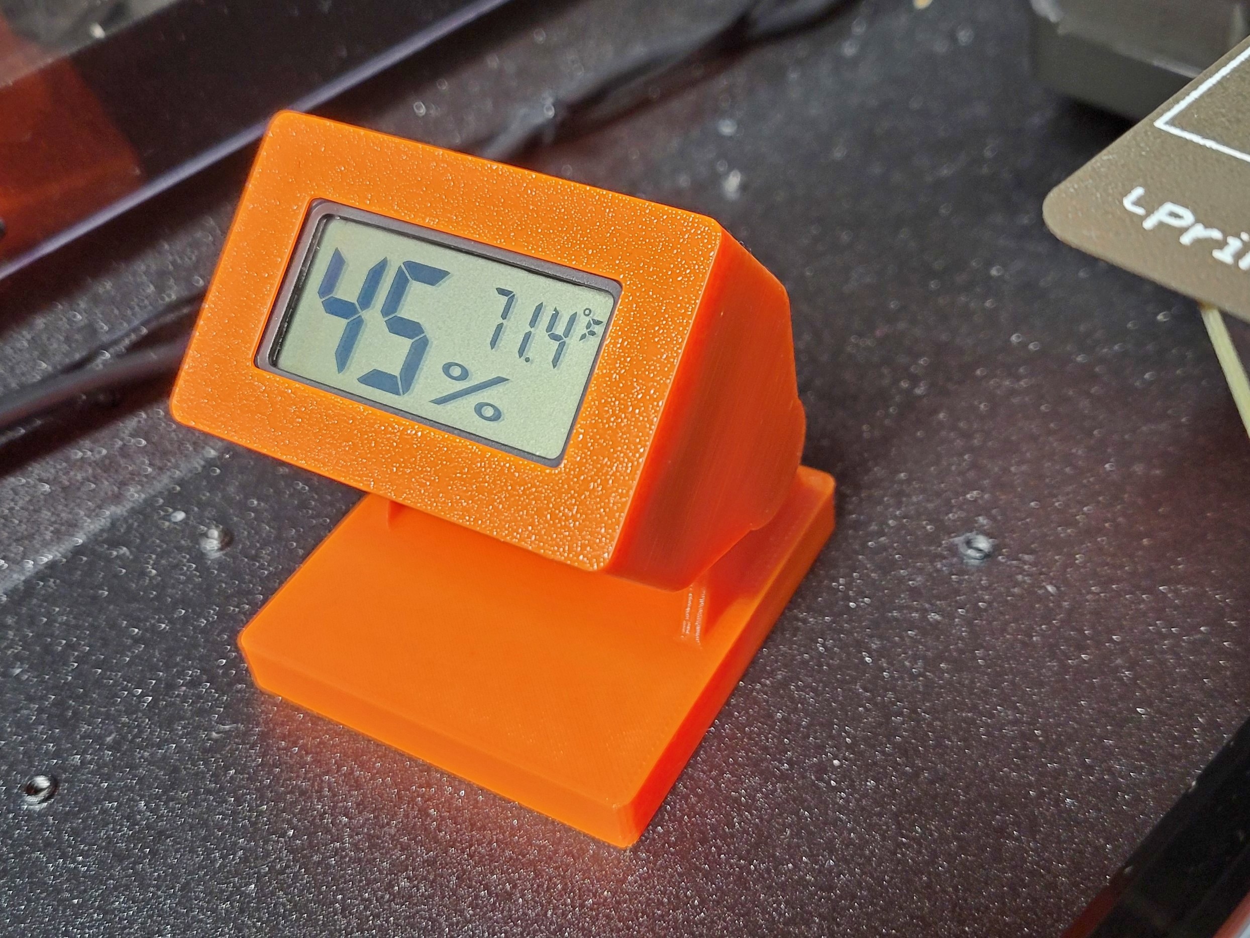 Swiveling Hygrometer Holder by Phil Caruso | Download free STL model ...