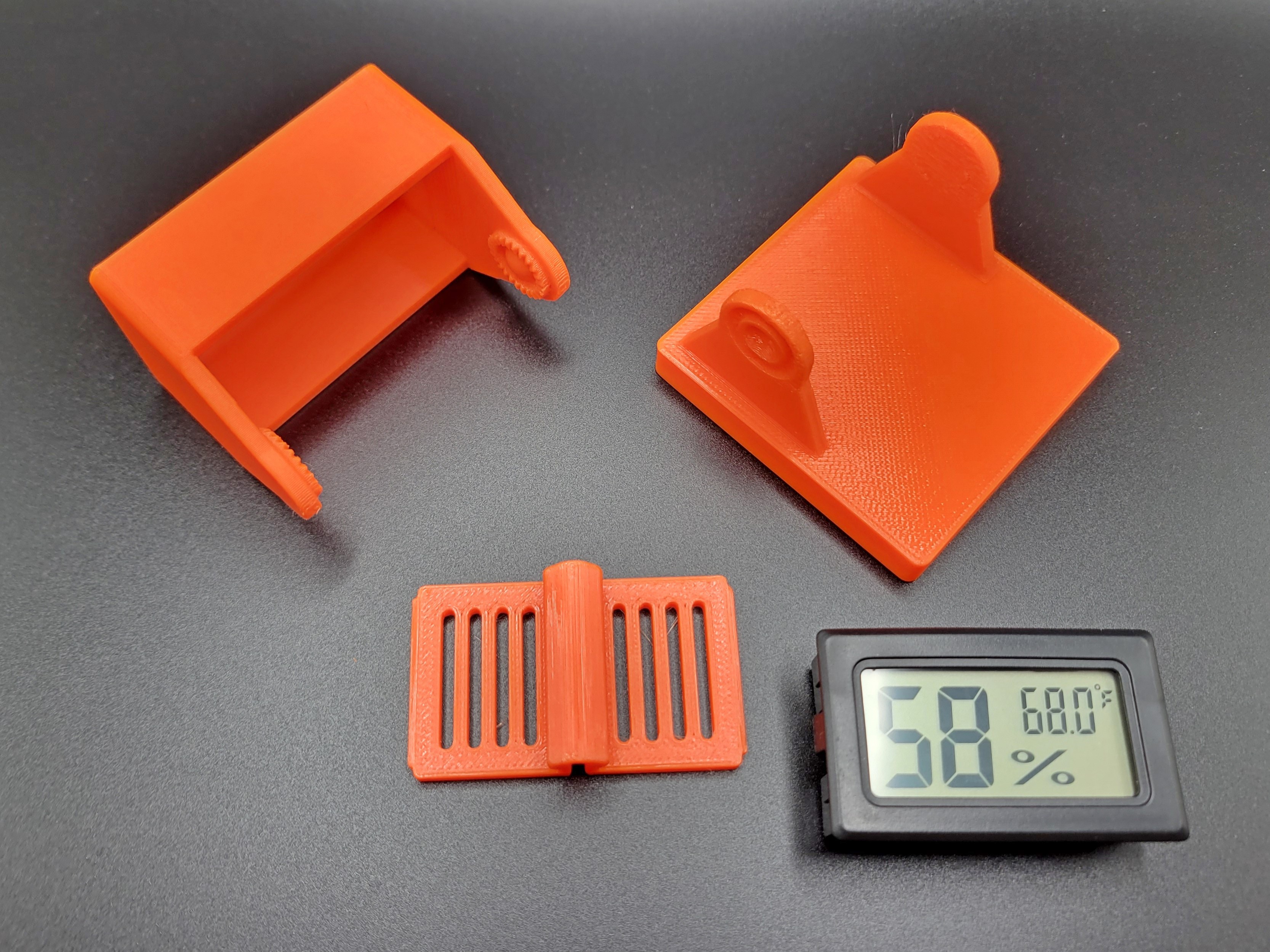Swiveling Hygrometer Holder by Phil Caruso | Download free STL model ...
