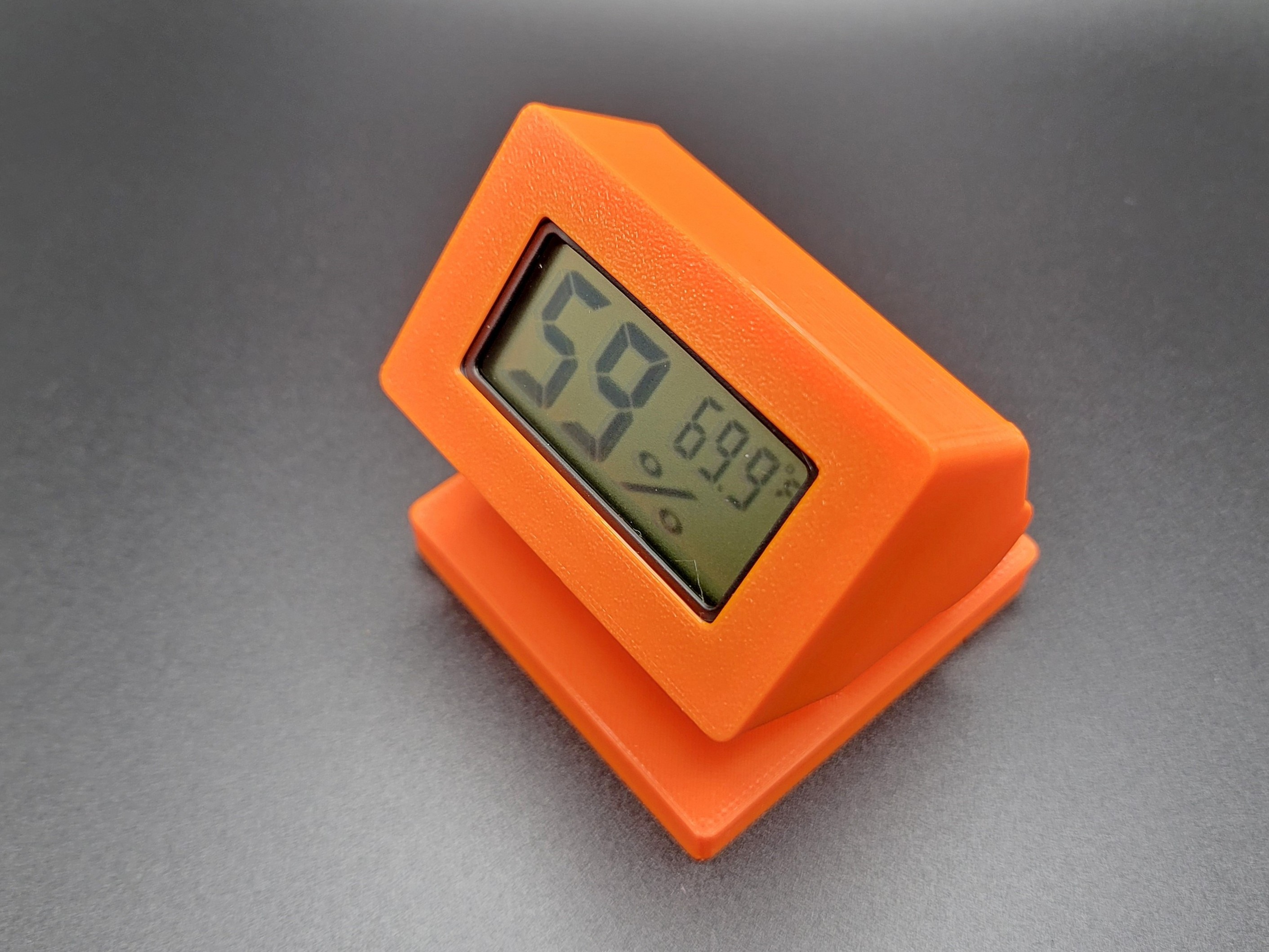 Swiveling Hygrometer Holder by Phil Caruso | Download free STL model ...