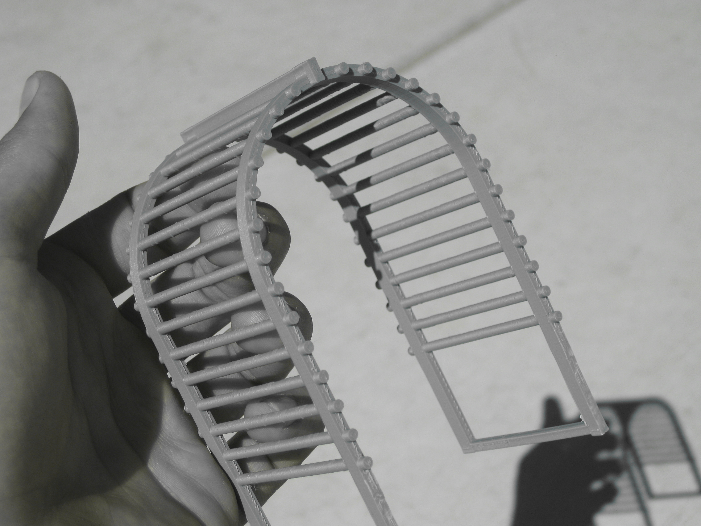 Mini Garden Gate Planter/ Vine Ladder by wimillie | Download free STL ...