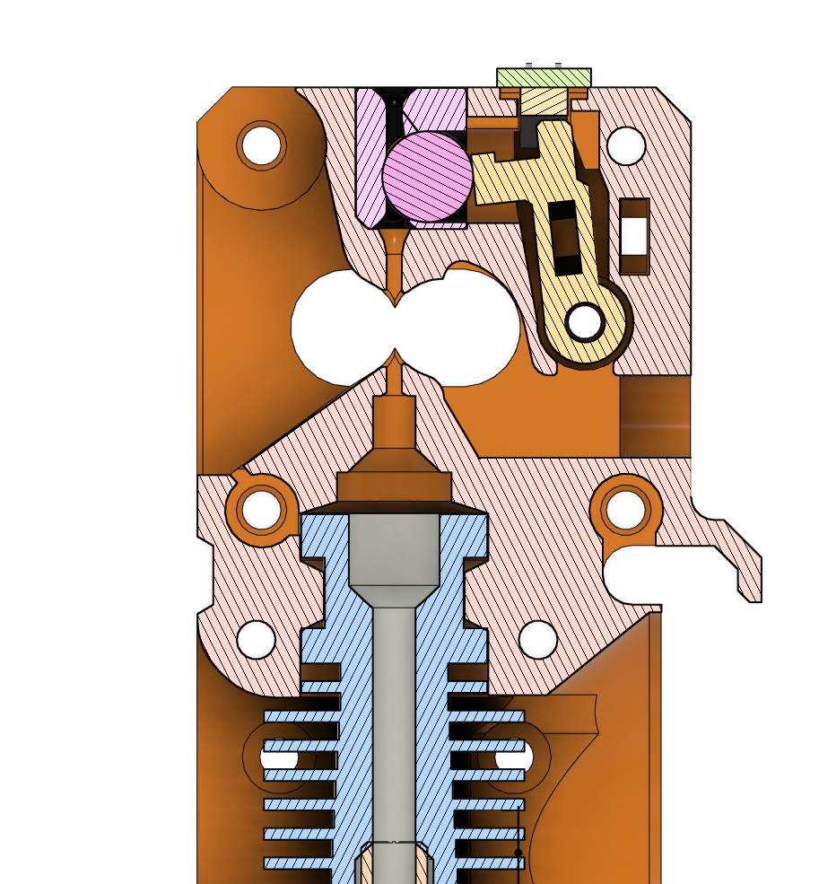 Prusa MINI Direct Extruder with IR Sensor by Kim, Kyoung-Joong ...