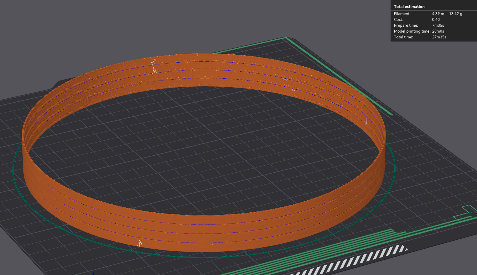 Cardboard spool rims for AMS - in stack by NOT your favorite engineer ...