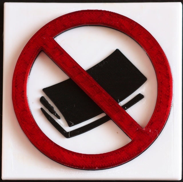 No Flyers - Pas de Circulaire by Pincoyo | Download free STL model ...