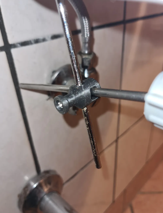 Joint for sink plug rods by MatteMR | Download free STL model ...