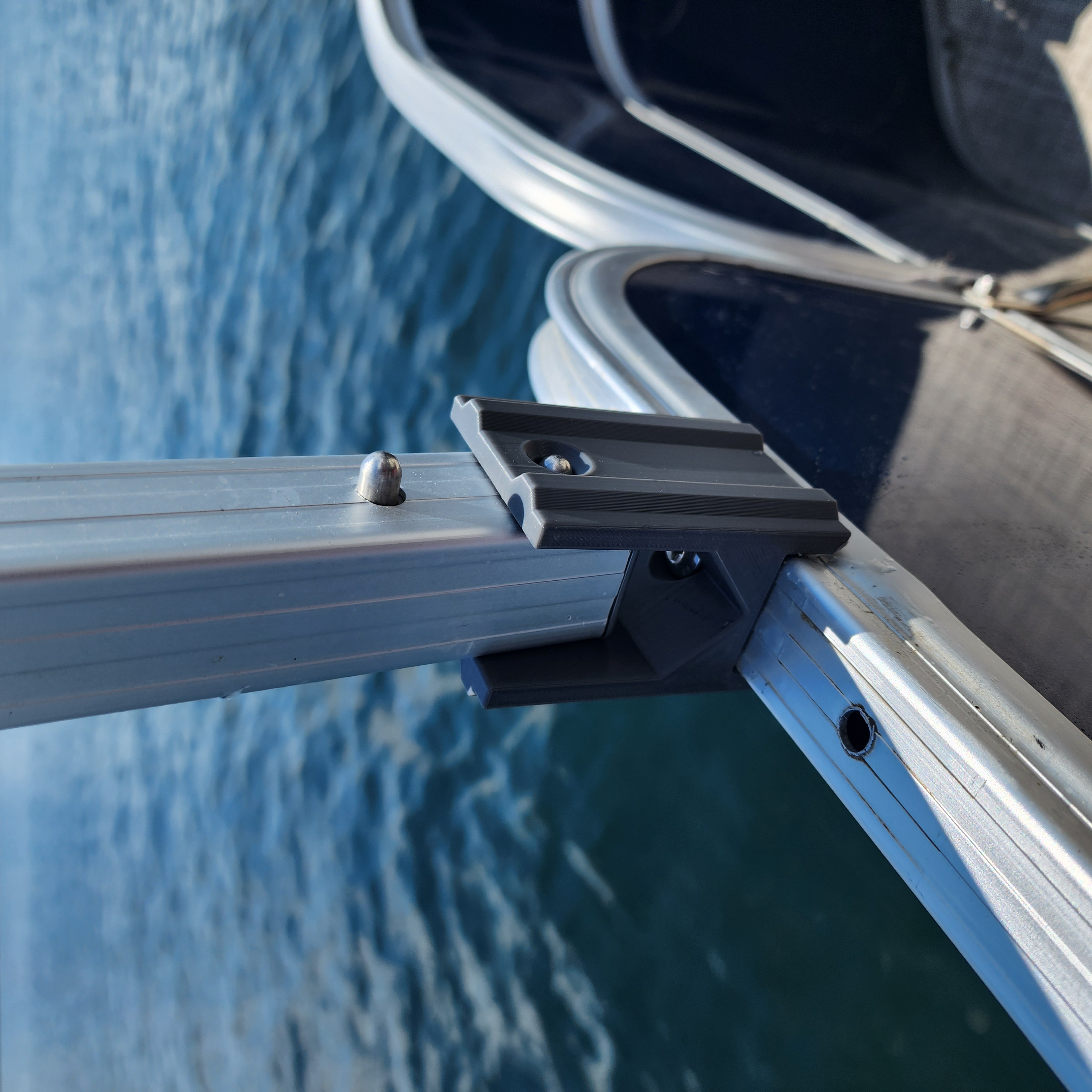 Reinforced Pontoon Bimini Top Bracket Fitting Replacement by ...