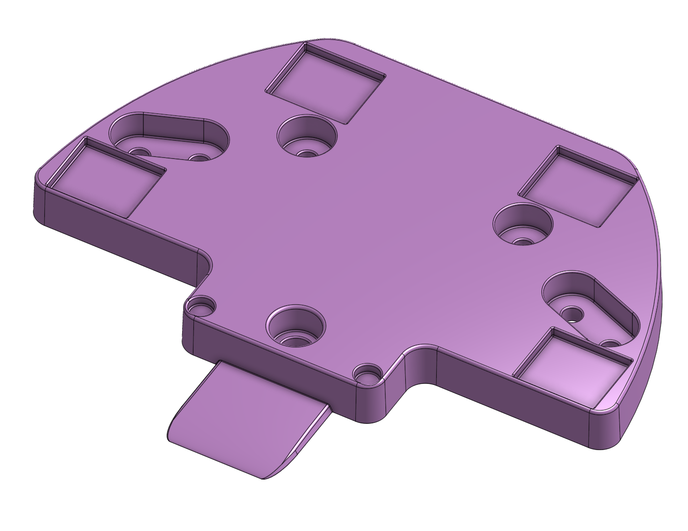 Thrustmaster TMX/T150 steering wheel hard mount adapter by DockGuy ...