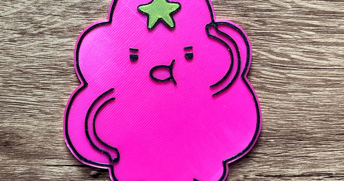 Lumpy Space Princess Adventure Time Magnet (8x3mm magnets) by omiedude ...