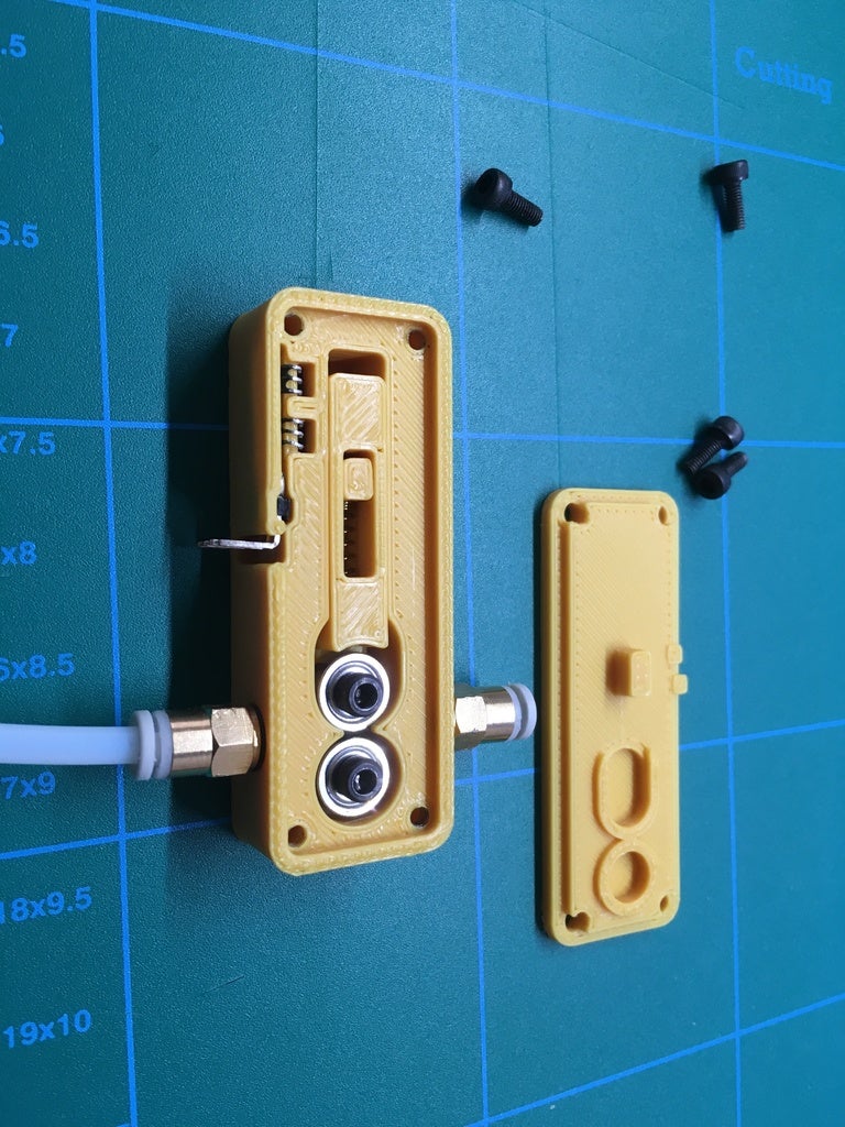 Filament width sensor (hall sensors) by Janar | Download free STL model ...