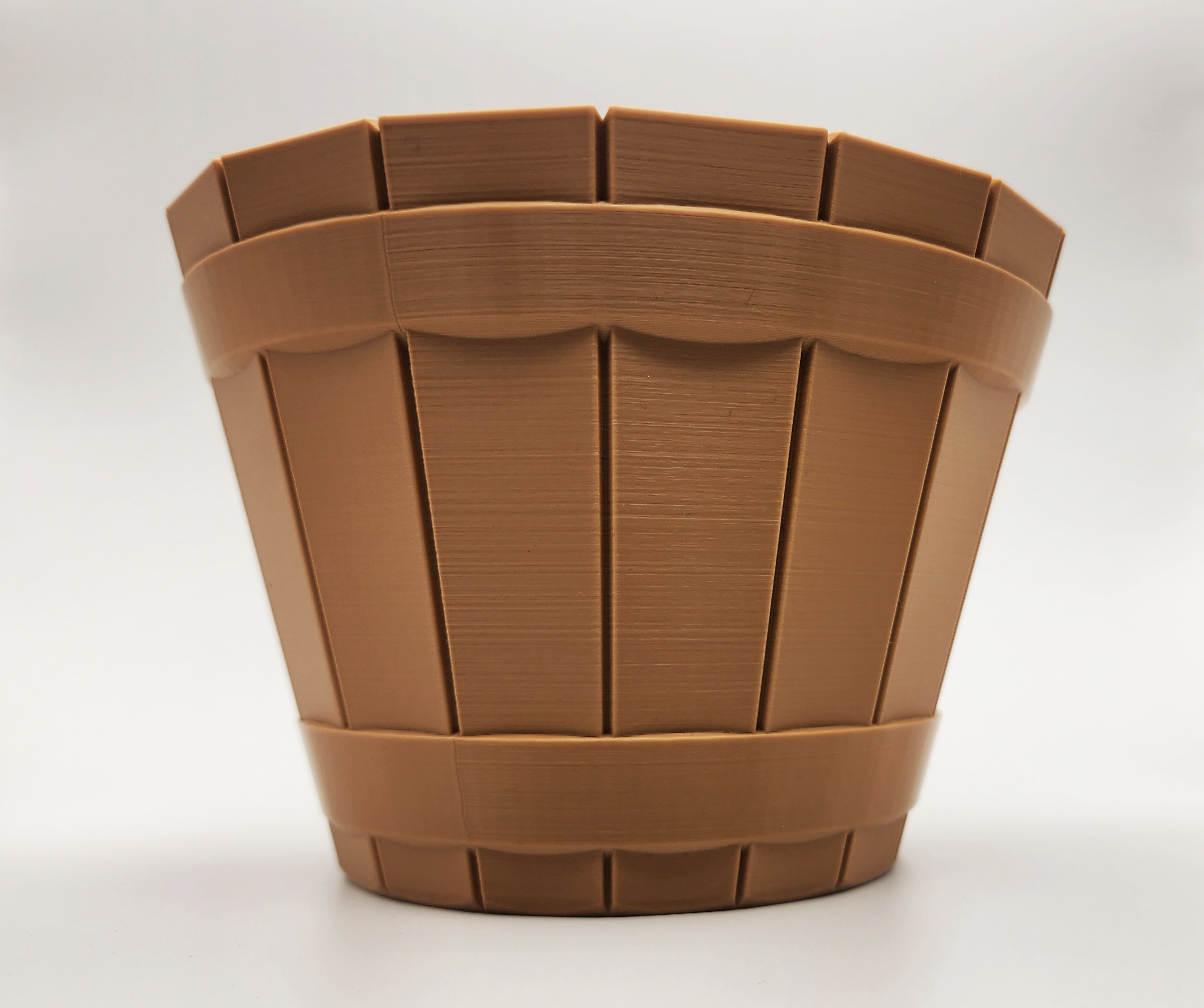 Wood Plank Planter Pot - No Supports by Triple G Workshop | Download ...