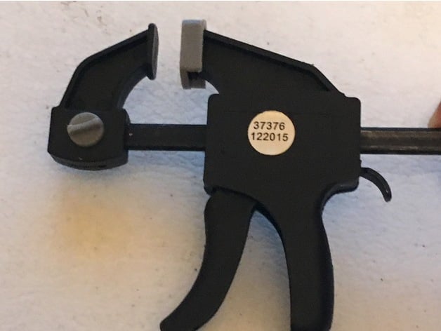 Harbor Freight ratcheting clamp replacement pad/foot by EthansDad3D ...