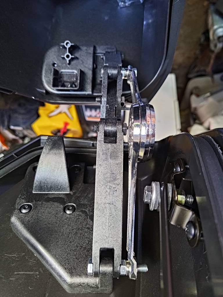 CanAm LinQ 32gal trunk helper spring spacer by death4u | Download free ...