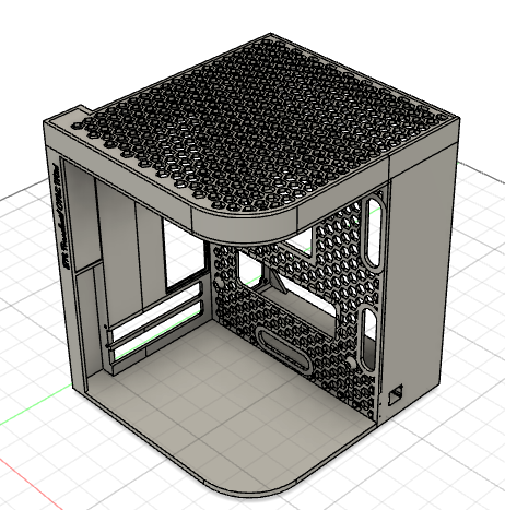 ITX PC CASE by Barba Negra | Download free STL model | Printables.com