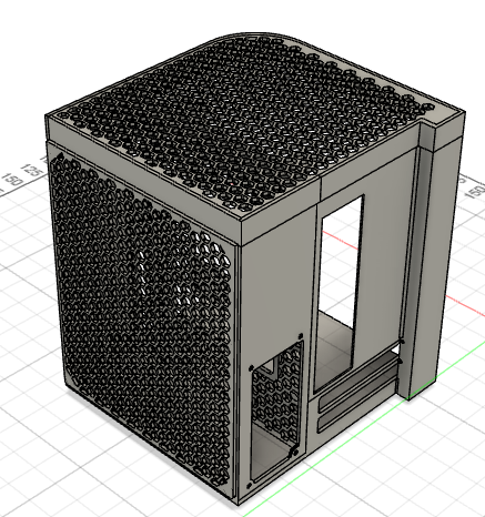 ITX PC CASE by Barba Negra | Download free STL model | Printables.com