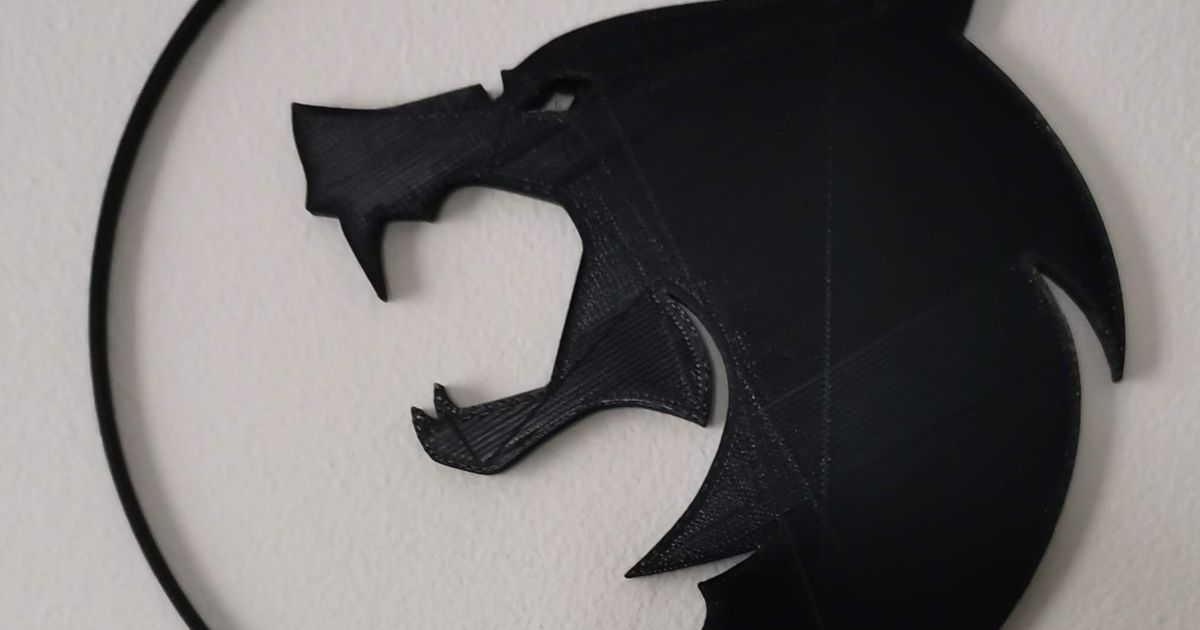 The Witcher Wall Art by Winston | Download free STL model | Printables.com