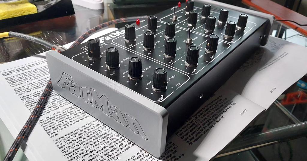 PAiA FatMan Synth Side Panels by frogstompr | Download free STL model | Printables.com