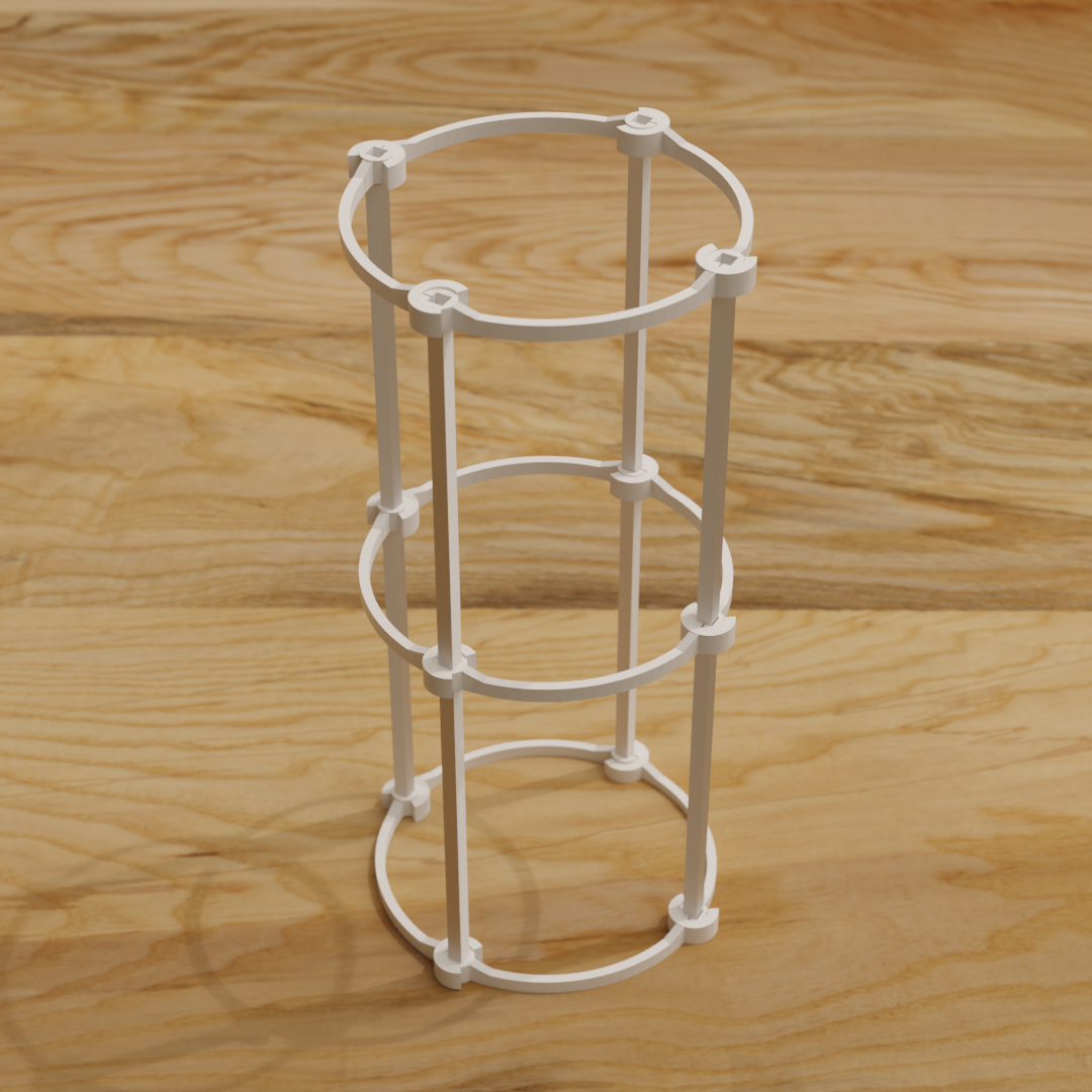 VertiGrow - Modular Stackable Plant Support System by Asphalt3D ...